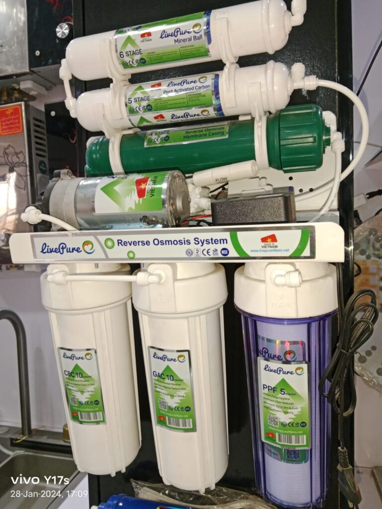 Live Pure Ro System 100 GPD Made In Vietnam - Iqbal